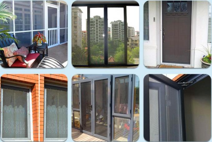 Custom 2x4 Welded Wire Panels , Black Stainless Steel Window Screen